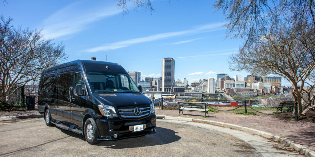 Luxury Mercedes Benz Sprinter Chauffeured Limo / Love Limousine